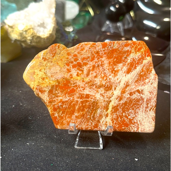 brecciated Jasper | Art | Brecciated Jasper Slab Red And Cream Slab ...